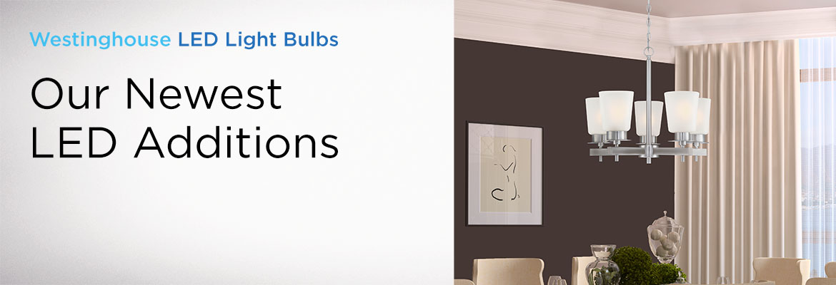 new LED light bulbs
