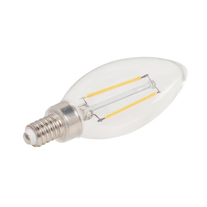 Westinghouse Lighting B11 2-Watt (25-Watt Equivalent) Candelabra Base Clear Dimmable Filament LED La