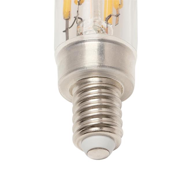 Westinghouse Lighting T6 2.5-Watt (25-Watt Equivalent) Candelabra Base Clear Dimmable Filament LED L