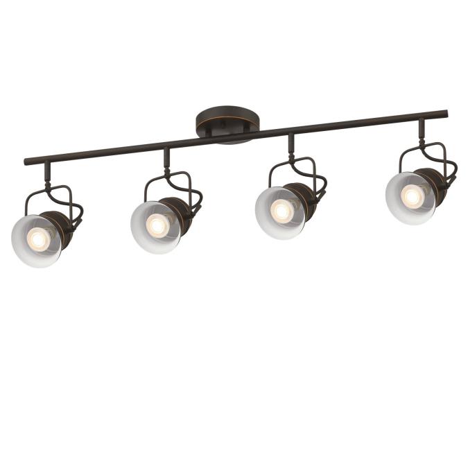 Westinghouse Lighting Boswell Four-Light Track Light Kit, Oil-Rubbed ...