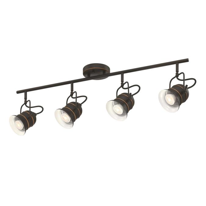 Westinghouse Lighting Boswell Four-Light Track Light Kit, Oil-Rubbed ...
