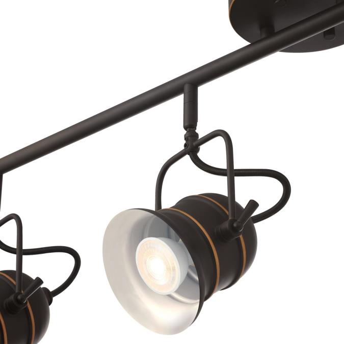 Westinghouse Lighting Boswell Four-Light Track Light Kit, Oil-Rubbed ...