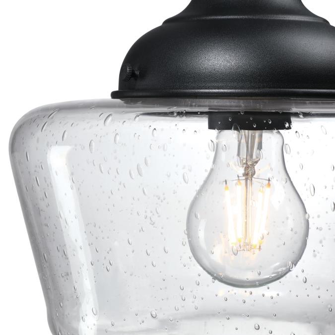 Westinghouse Lighting Scholar 9-Inch One-Light Outdoor Semi-Flush Mount ...