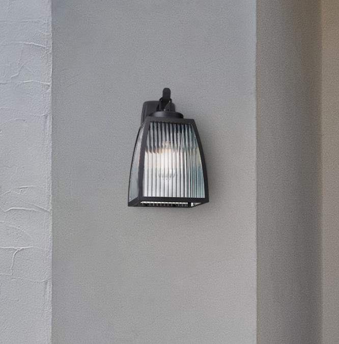 Westinghouse Lighting Niko One-Light Outdoor Wall Fixture, Textured ...