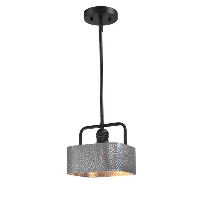 Westinghouse Lighting Bexar One-Light Indoor Mini Pendant, Matte Black ...
