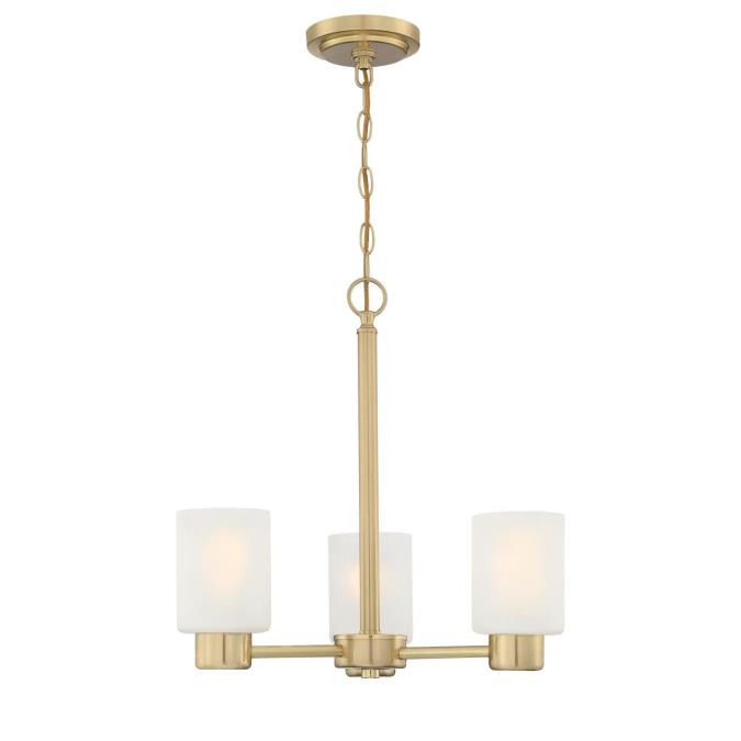 Westinghouse Lighting Sylvestre Three-Light Indoor Chandelier ...