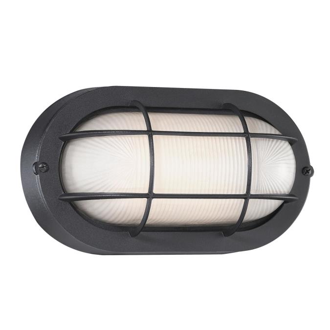 Westinghouse Lighting 6W Dimmable LED Outdoor Textured Black Color ...