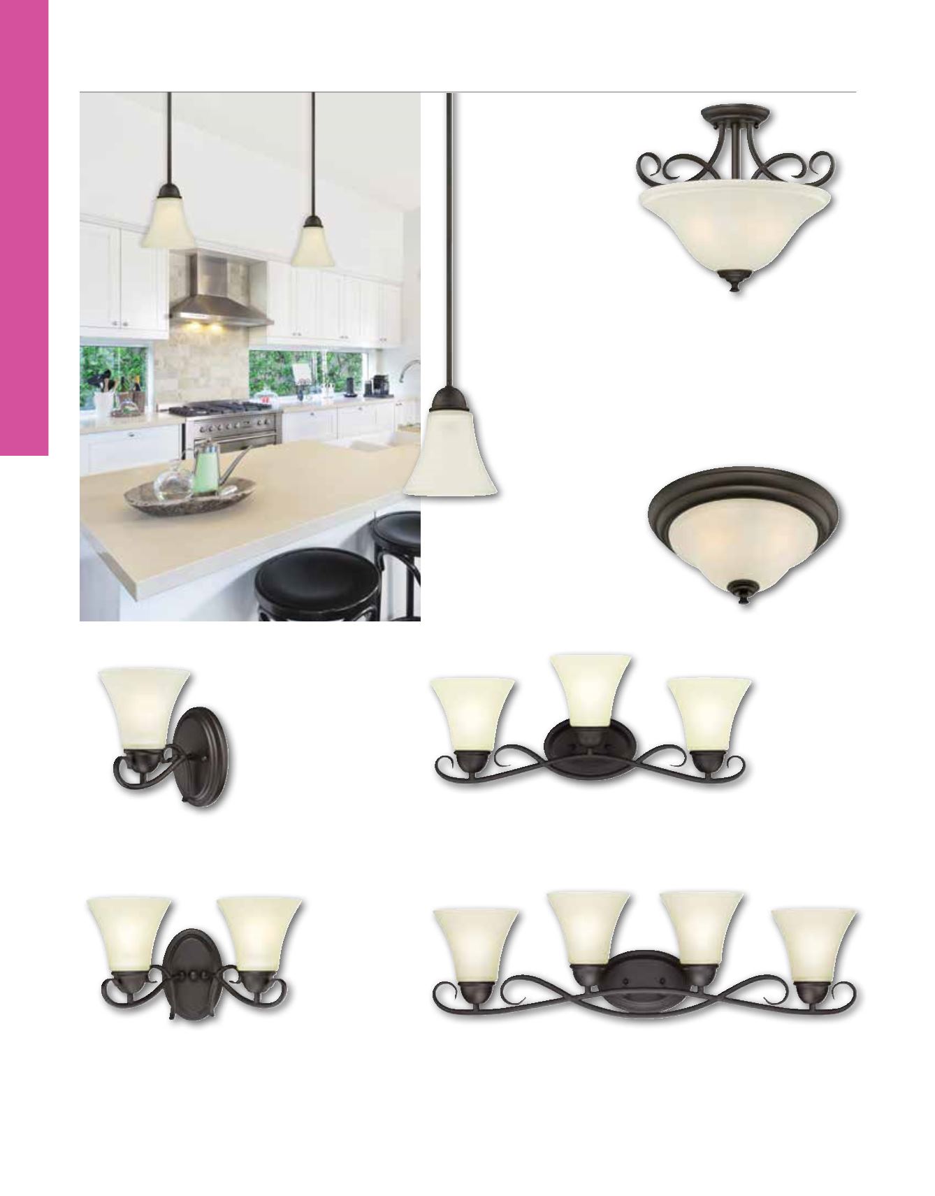 Westinghouse Lighting Catalog - Light Fixtures, Ceiling Fans & Accessories