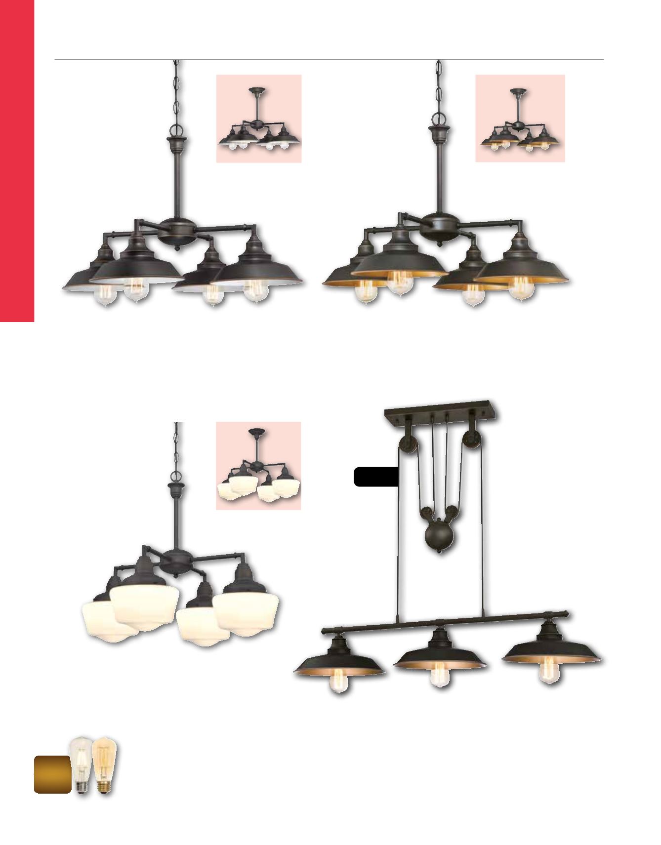 Westinghouse Lighting Catalog - Light Fixtures, Ceiling Fans & Accessories
