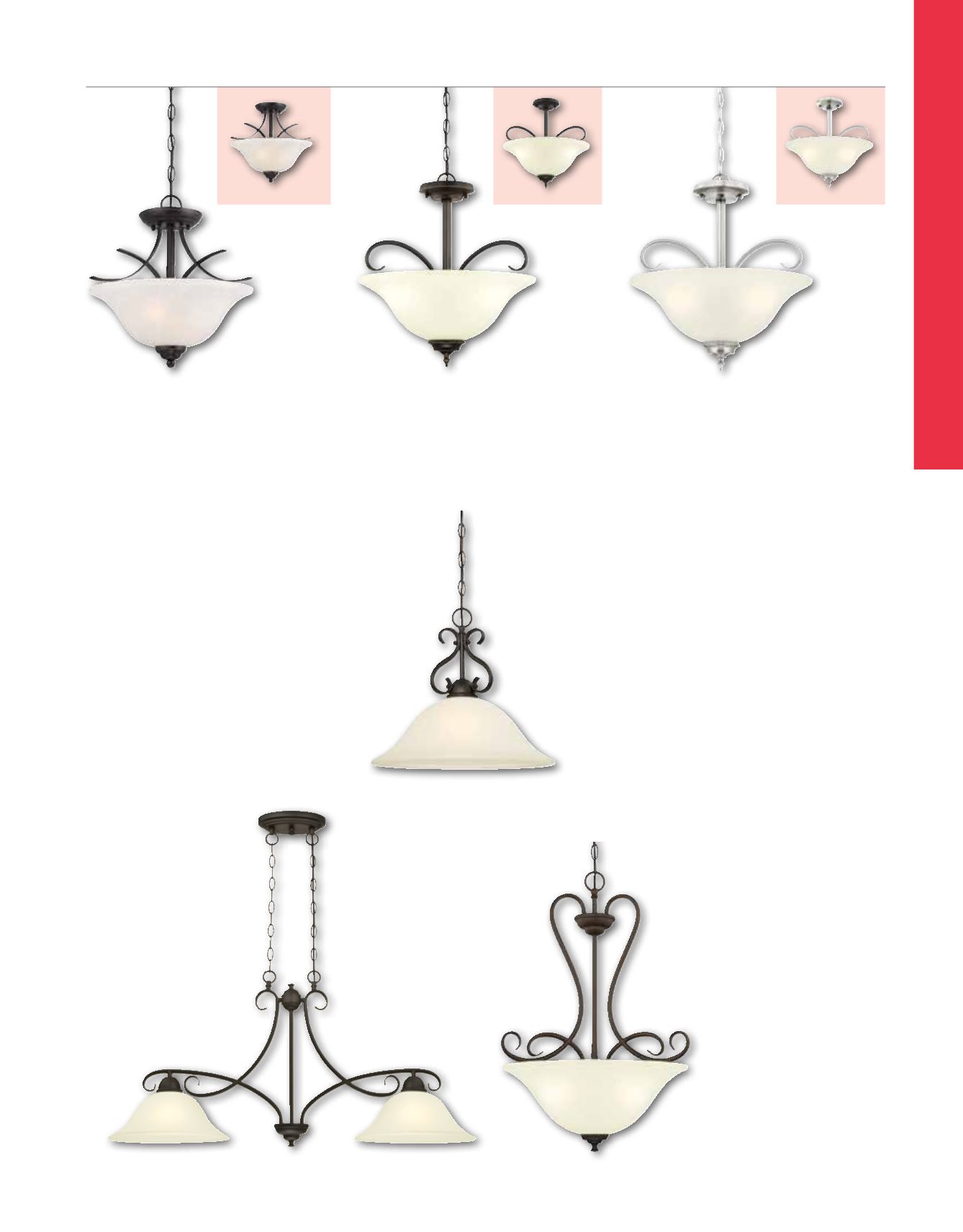 Westinghouse Lighting Catalog - Light Fixtures, Ceiling Fans & Accessories